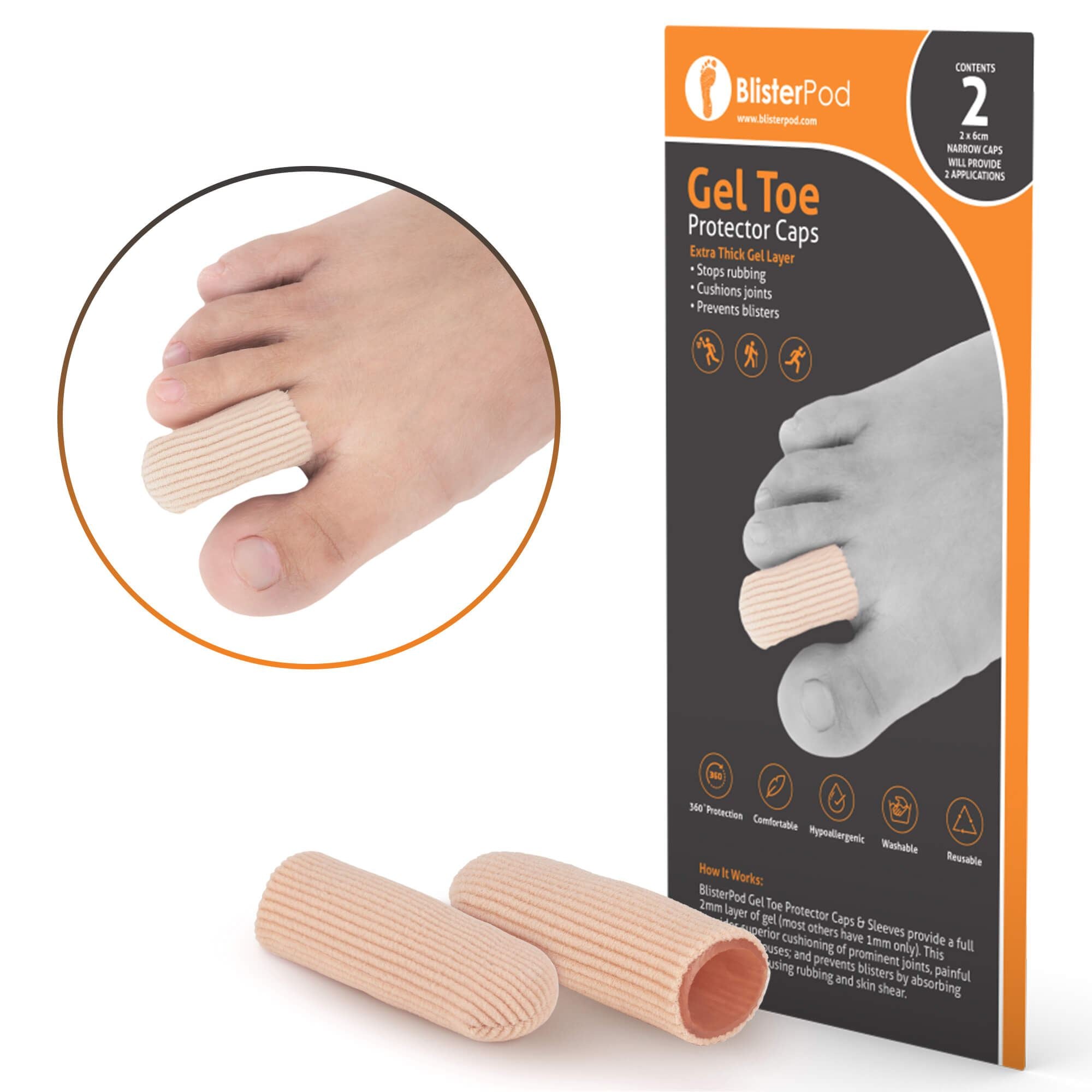 Buy Gel Toe Protectors | Blister Prevention